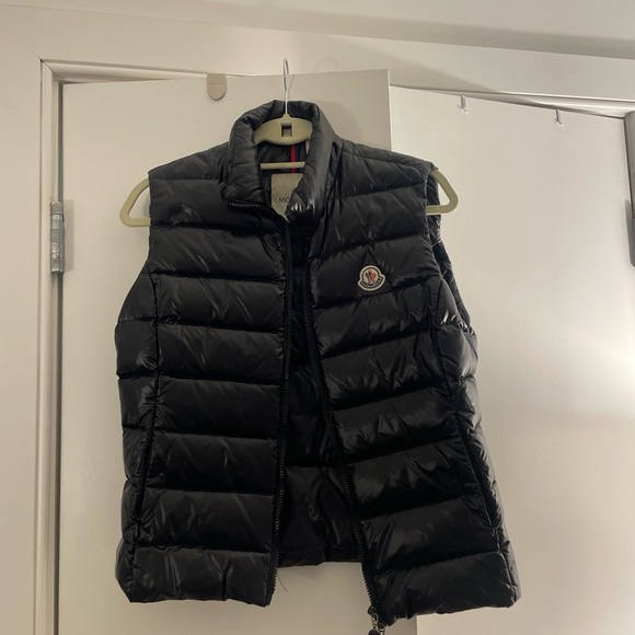 Moncler | Jackets & Coats | Moncler Black Puffer Vest | Poshmark